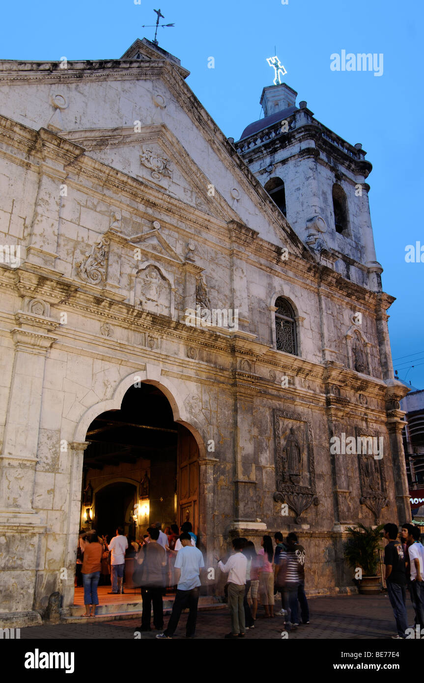 basilica minore del santo nino cebu city philippines Stock Photo - Alamy