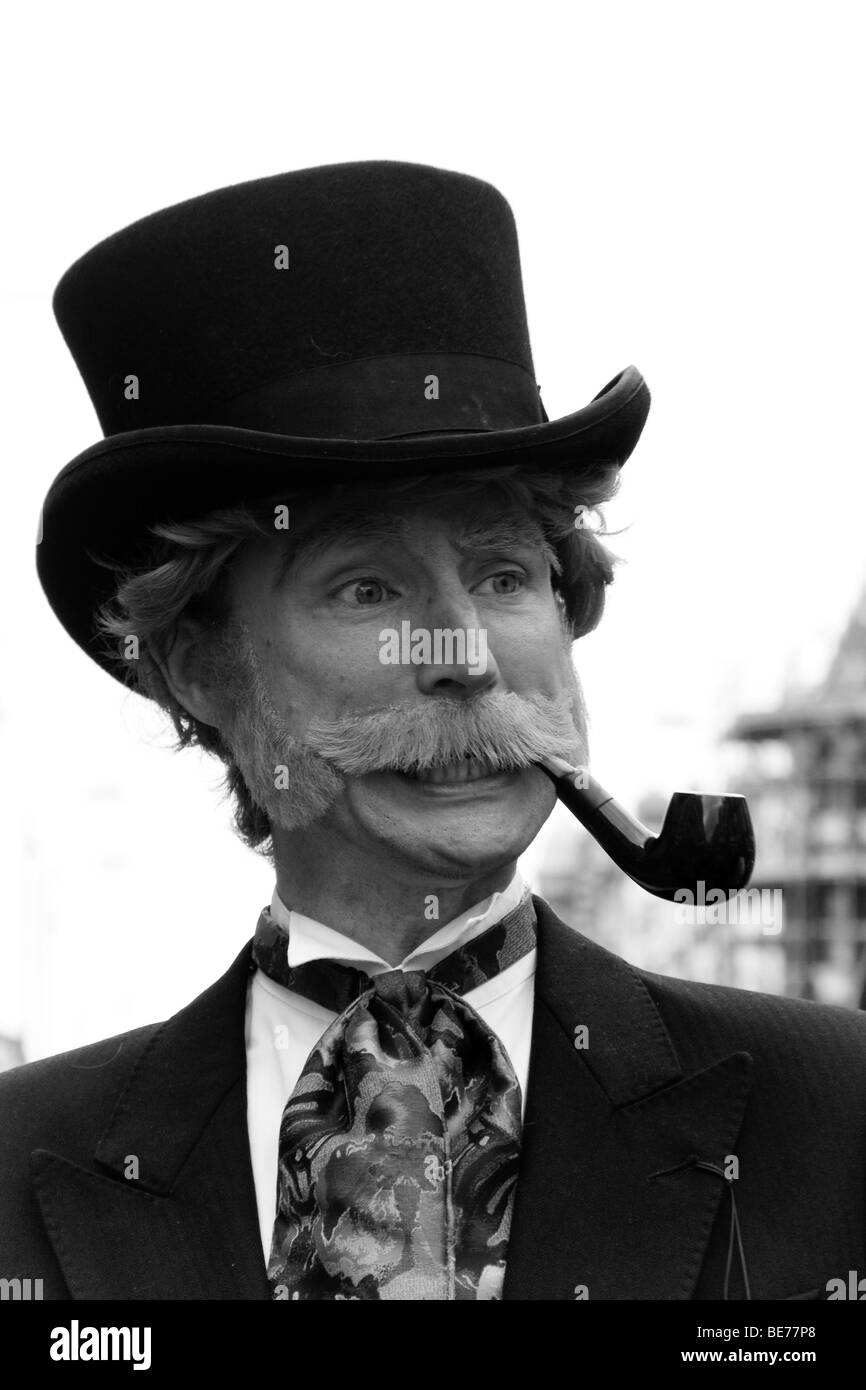 british man with his pipe Stock Photo - Alamy