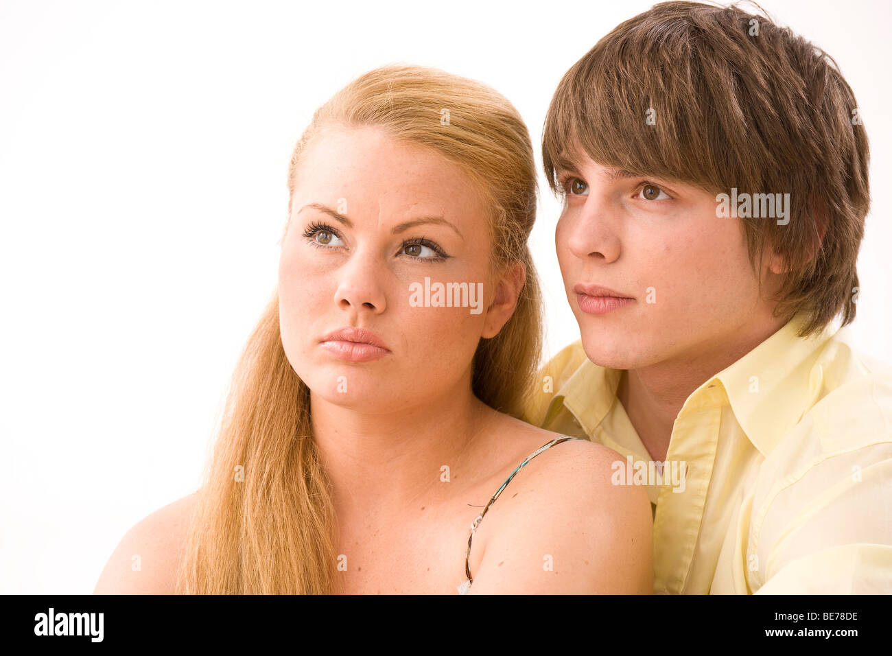 Disappointed young couple Stock Photo - Alamy