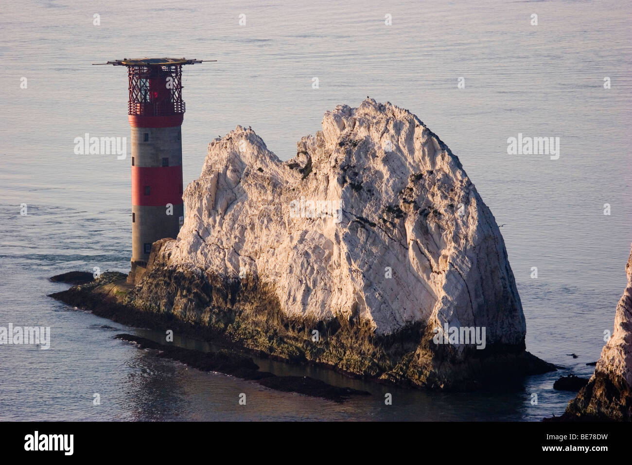 Needles Lighthouse, Isle of Wight Stock Photo - Alamy