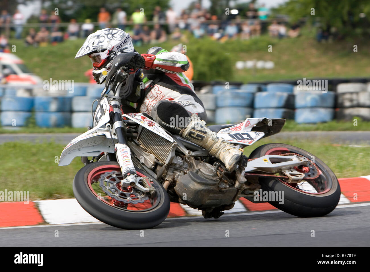 16. German ADAC Supermoto Cup in Schaafheim, Hesse, Germany, Europe ...