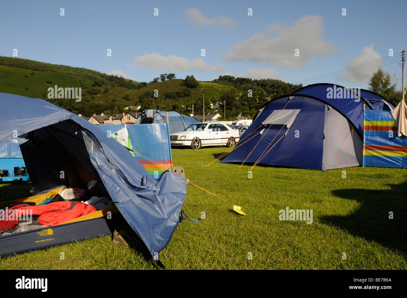 Camping in the Lake District on a staycation, Cumbria. United Kingdom ...