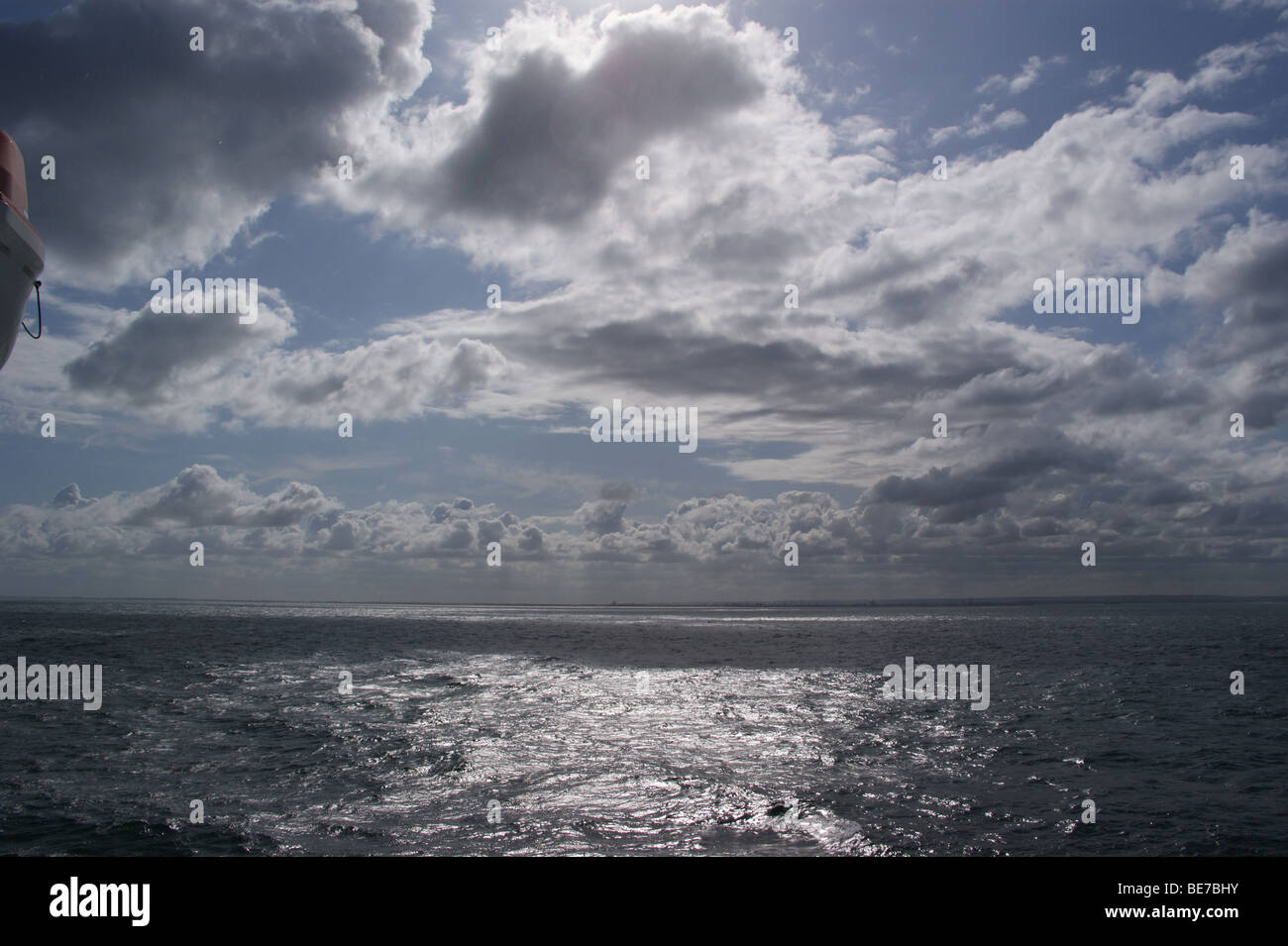 Summer sky, English Channel Stock Photo - Alamy