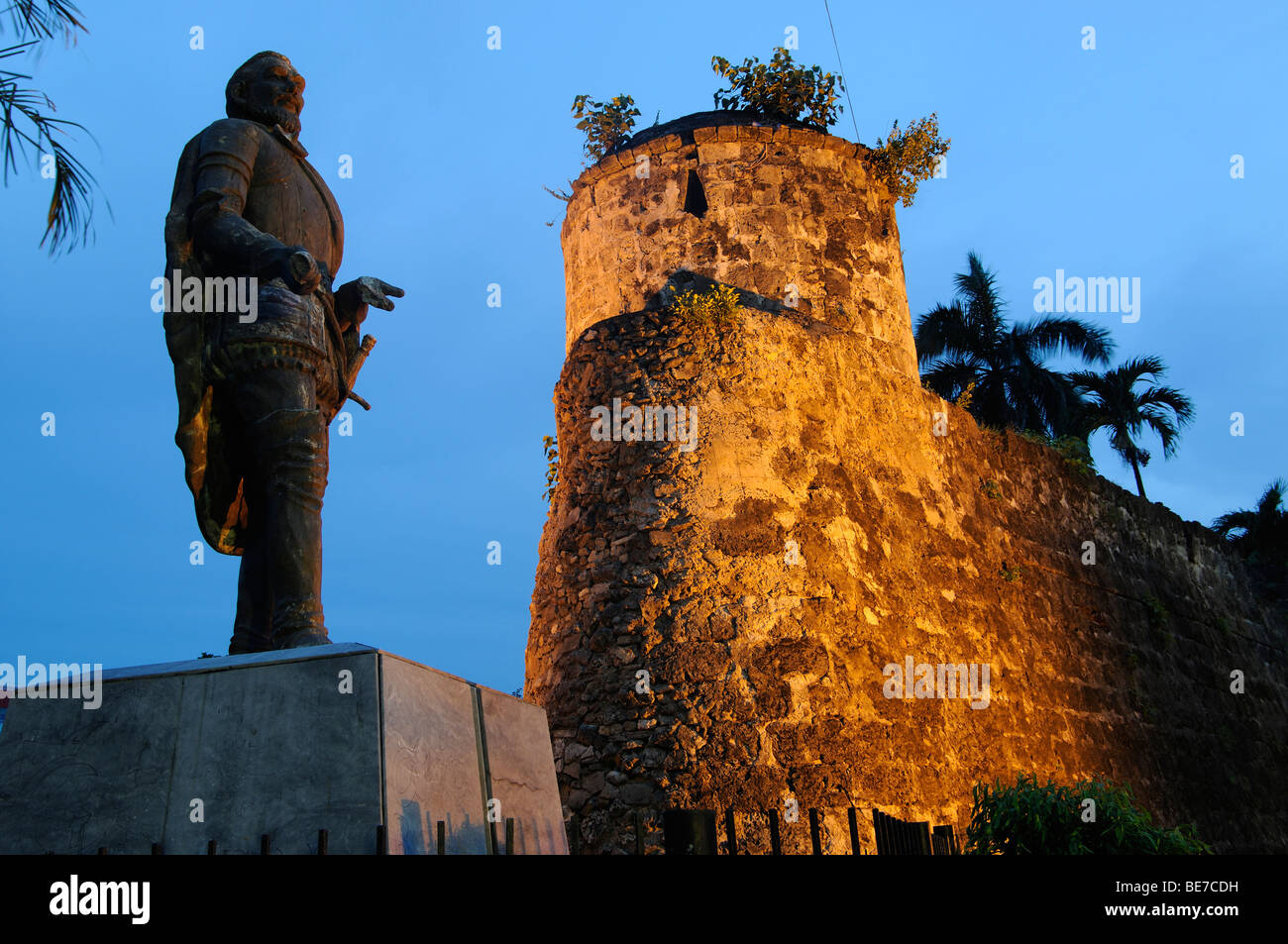 fort san pedro cebu city philippines Stock Photo - Alamy
