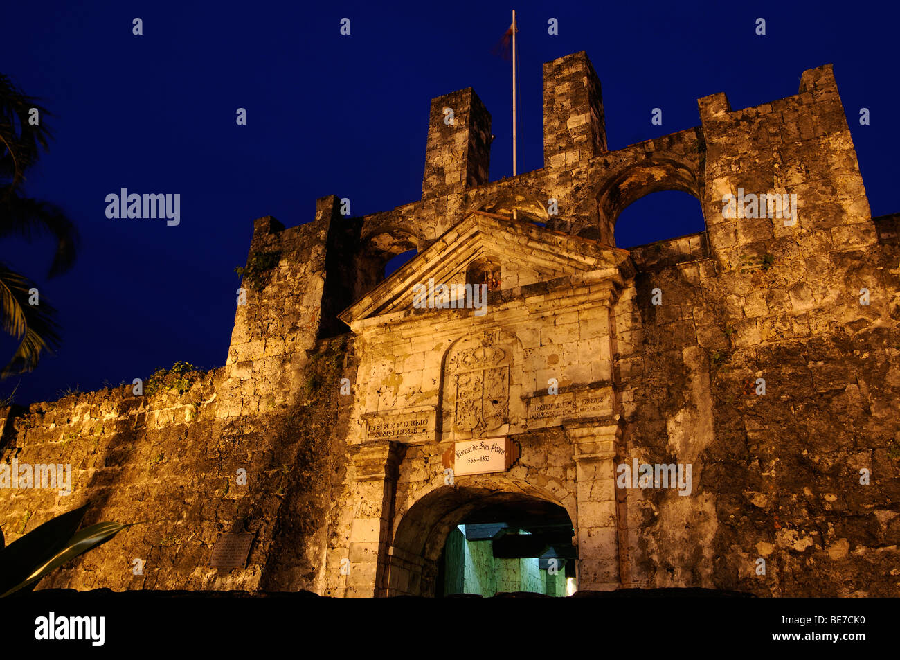 fort san pedro cebu city philippines Stock Photo - Alamy