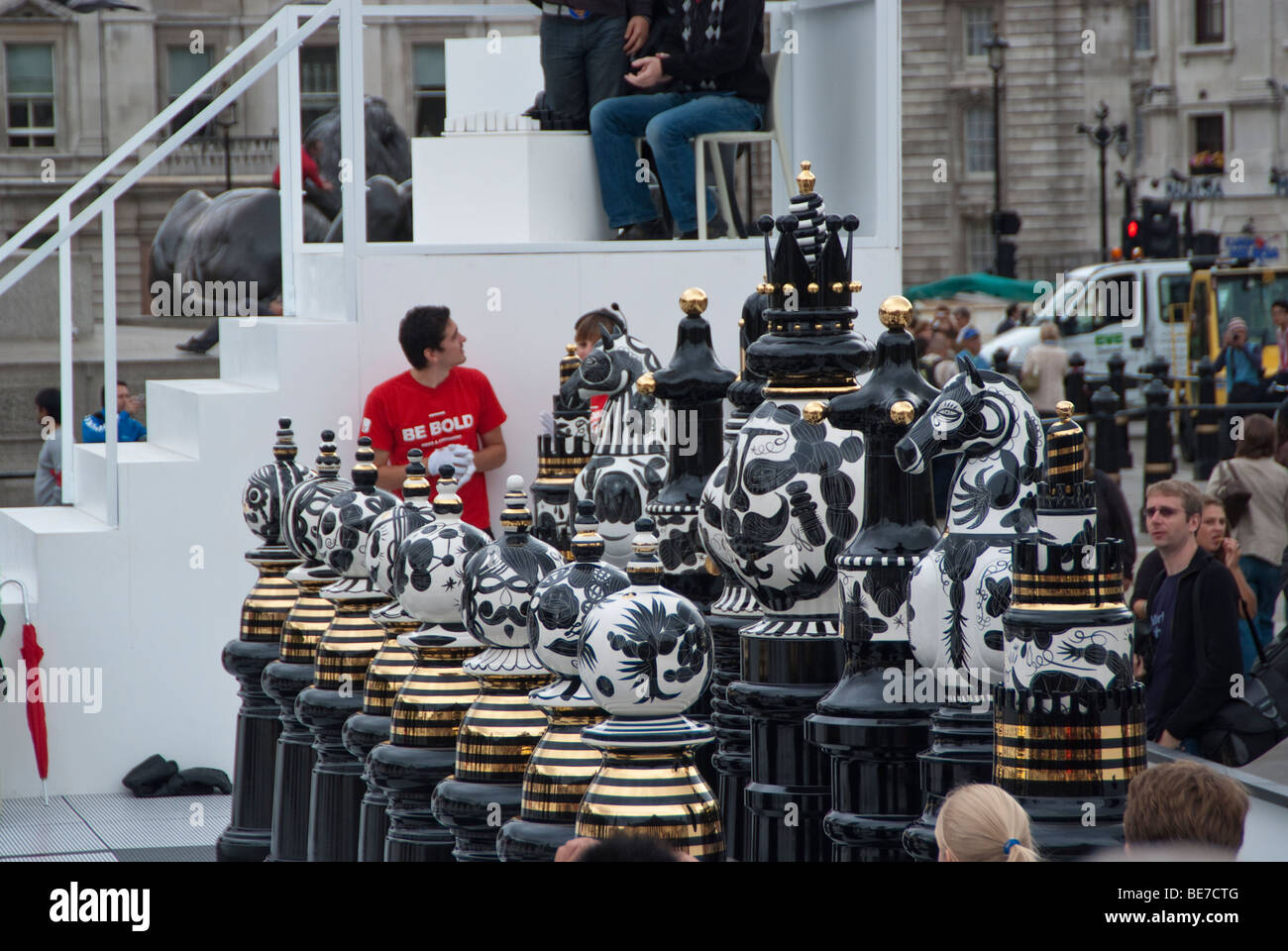 Chess set and board designed by Jaime Hayon for the 2009 London Design ...