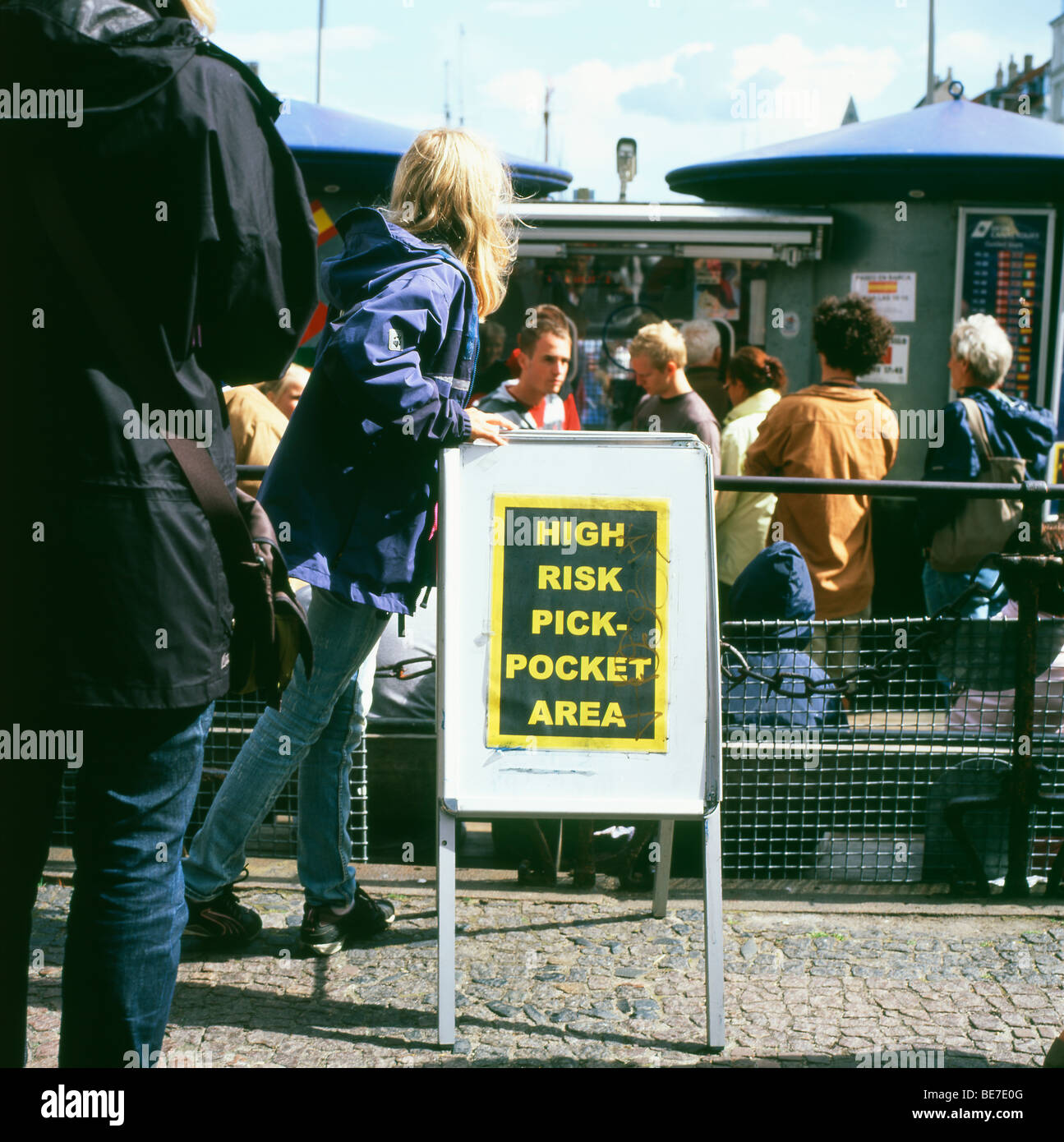 Pickpocket Sign High Resolution Stock Photography and Images - Alamy