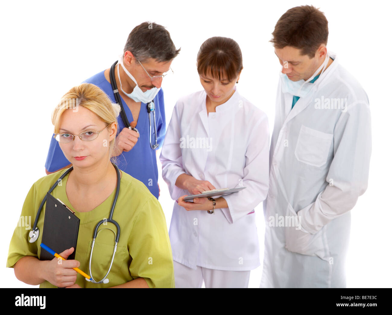 Medical professional in uniform Cut Out Stock Images & Pictures - Alamy