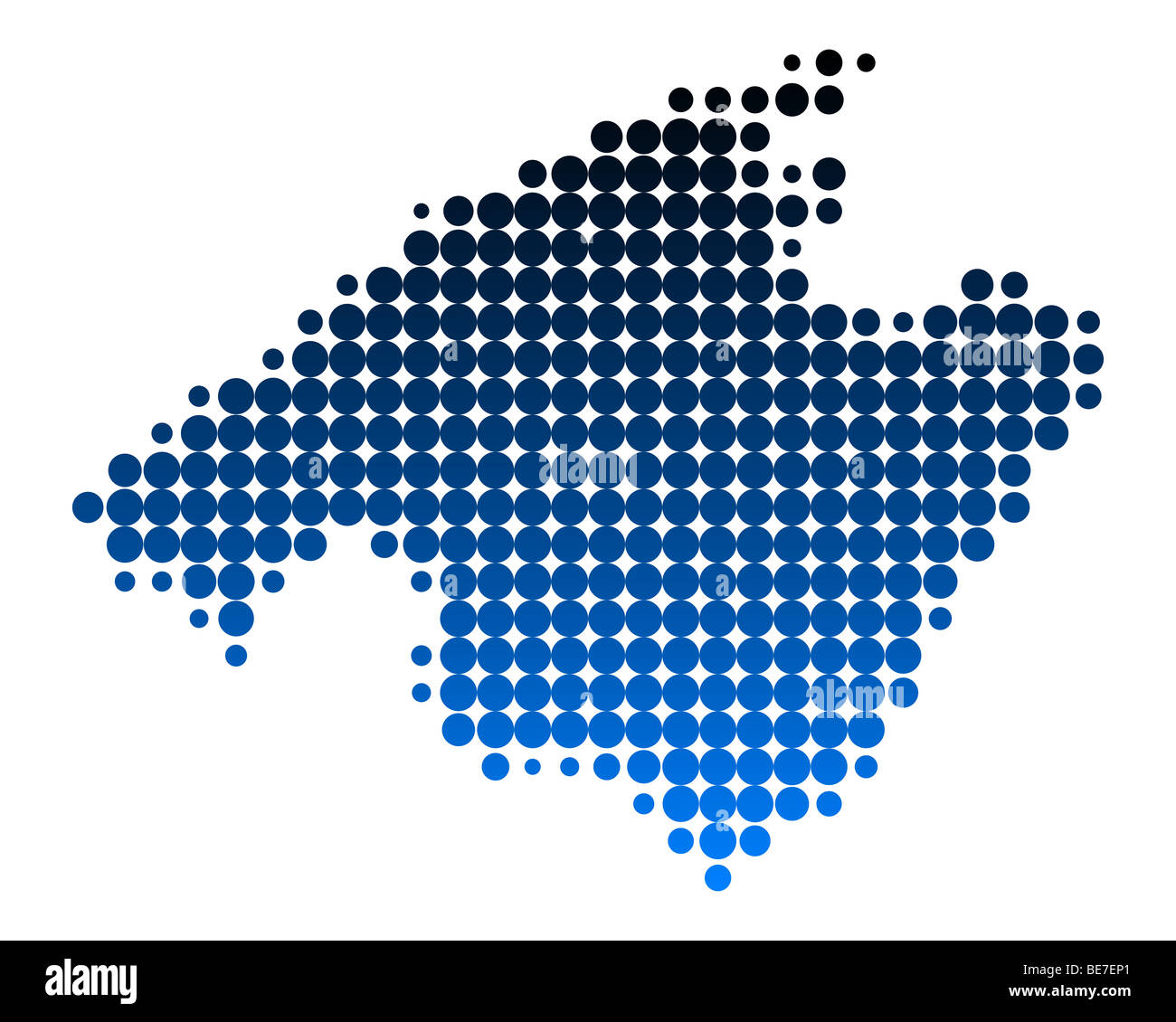 Map of Majorca Stock Photo - Alamy