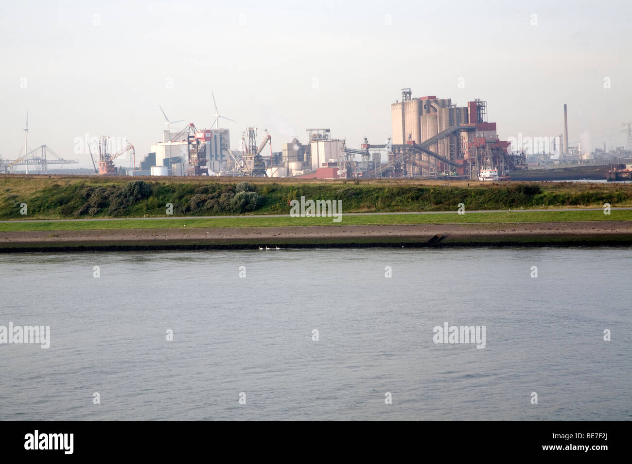Heavy industry, Port of Rotterdam, Holland Stock Photo - Alamy