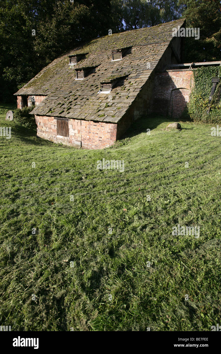Town of Nether Alderley, England. The National Trust managed ...