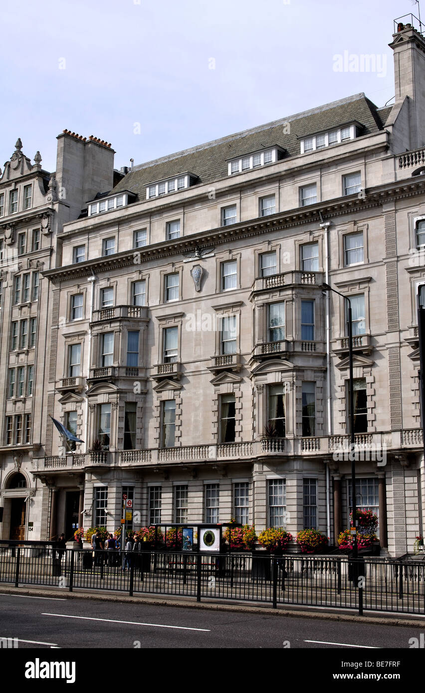 The Royal Air Force Club, Piccadilly, London, England, UK Stock Photo ...