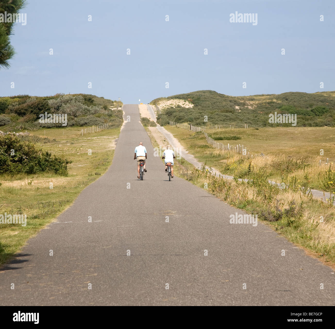 Sand dunes south of Scheveningen Holland Stock Photo - Alamy