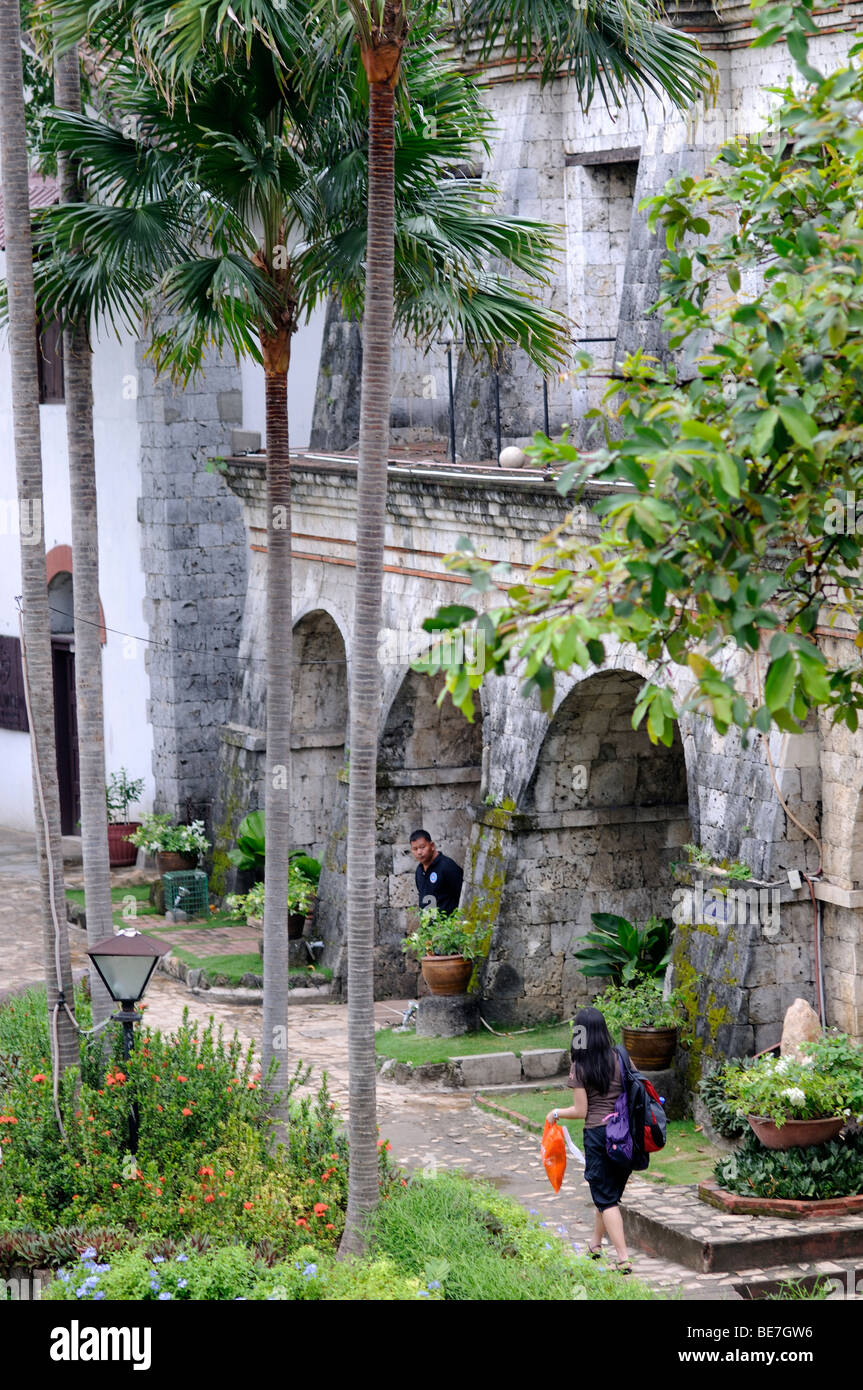 fort san pedro interior cebu city philippines Stock Photo - Alamy