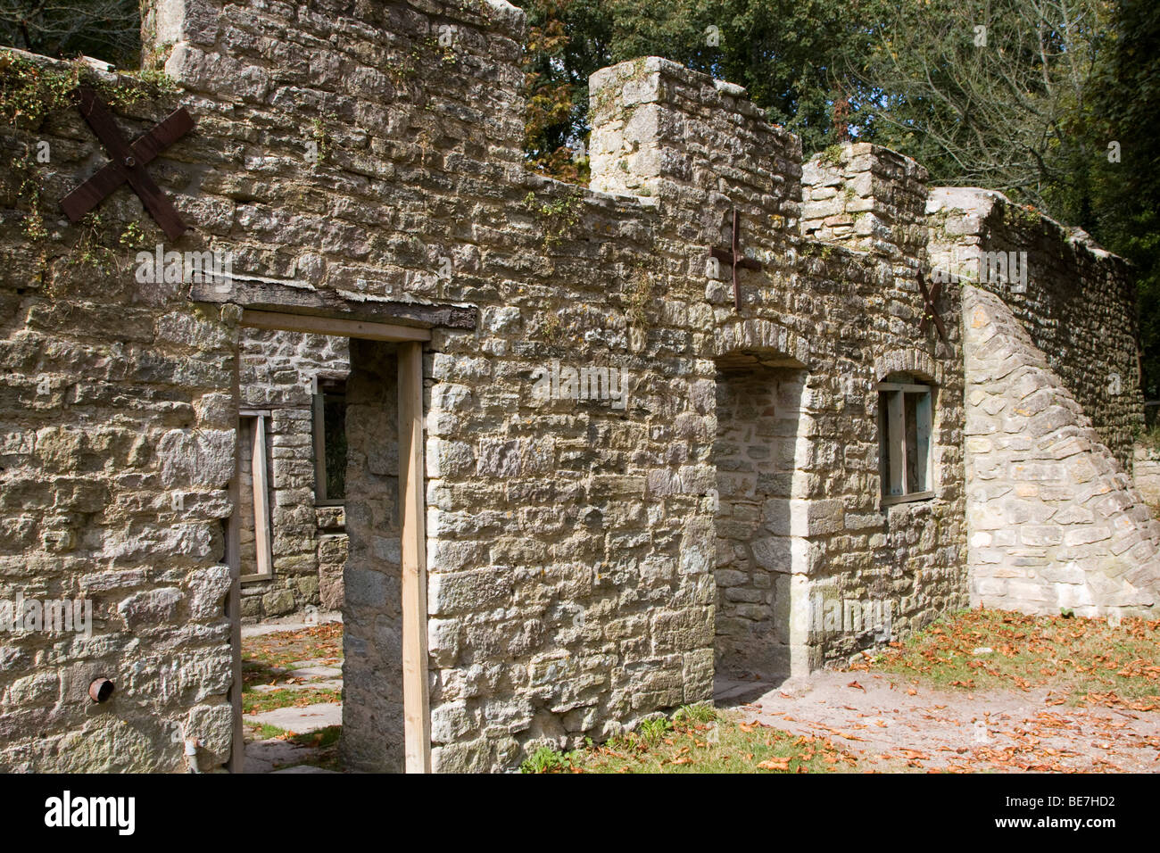 Tyneham village Dorset, England UK GB Stock Photo - Alamy