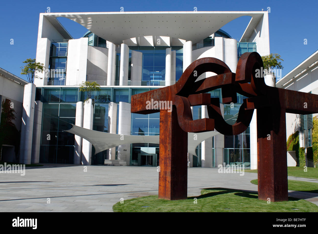 Berlin, the office of the German Federal Chancellor, the ...