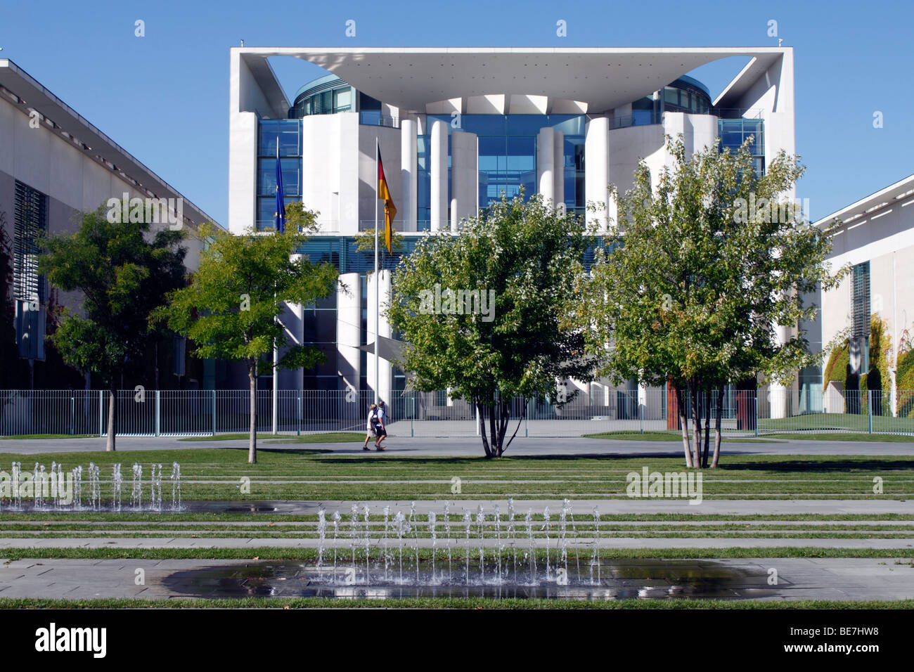 Berlin, the office of the German Federal Chancellor, the ...