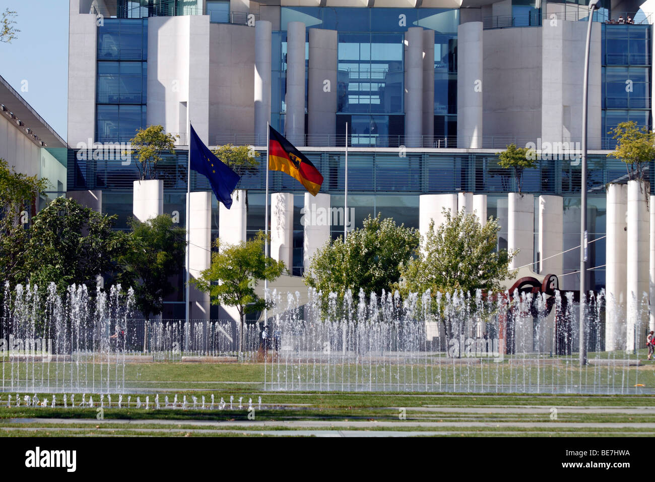 Berlin, the office of the German Federal Chancellor, the ...
