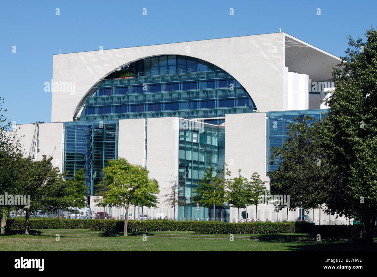 Berlin, the office of the German Federal Chancellor, the ...