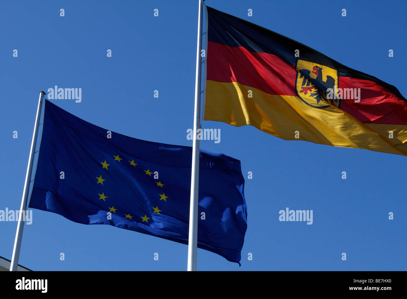 Photograph of an eu flag hi-res stock photography and images - Alamy