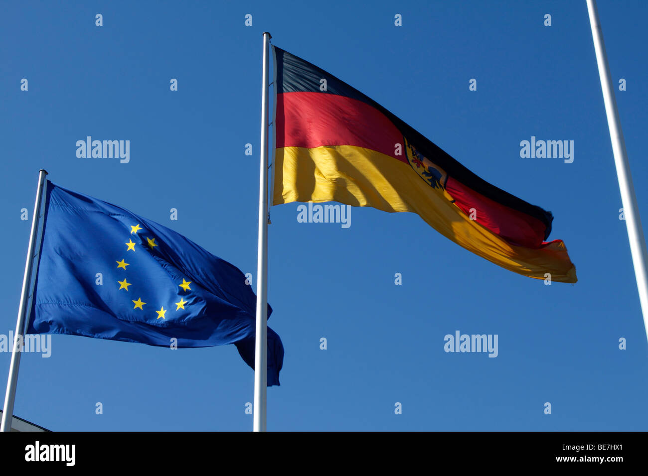 Eu flag and german flag hi-res stock photography and images - Alamy