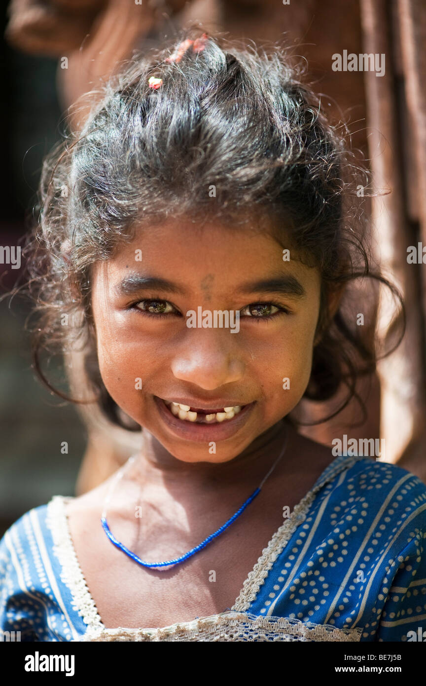 Pretty lower caste indian beggar girl. Andhra Pradesh, India Stock ...