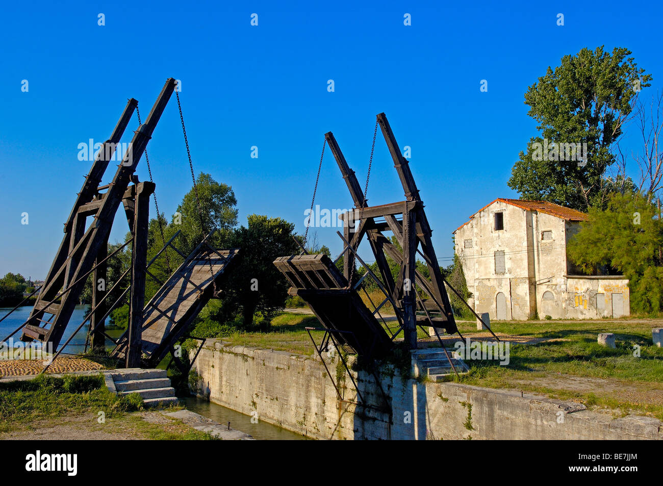 Langlois Bridge (Van Gogh Bridge), Arles, Bouches du Rhone, Provence ...