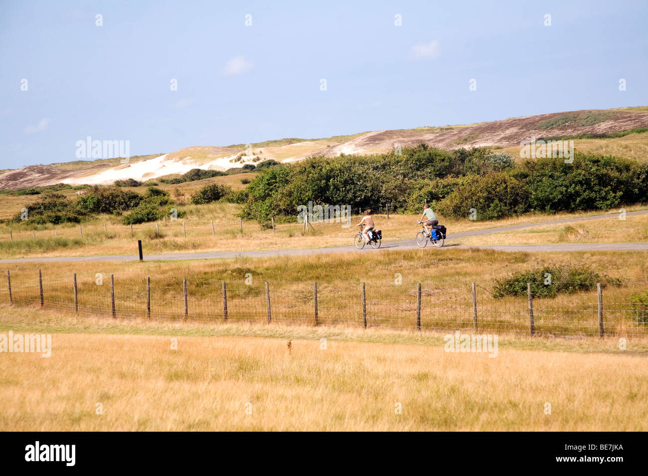 Sand dunes south of Scheveningen Holland Stock Photo - Alamy