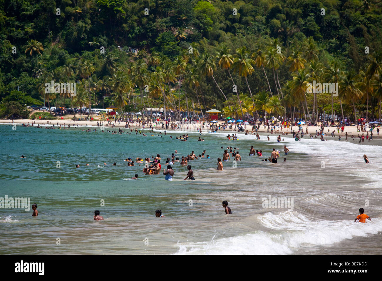 Maracas Bay in Trinidad Stock Photo - Alamy