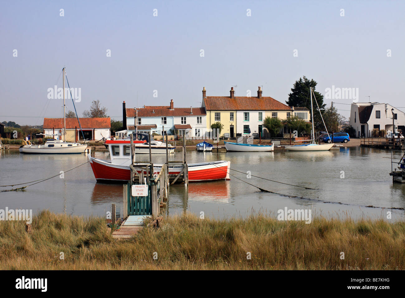 The harbour at Southwold, Suffolk, England, UK Stock Photo - Alamy