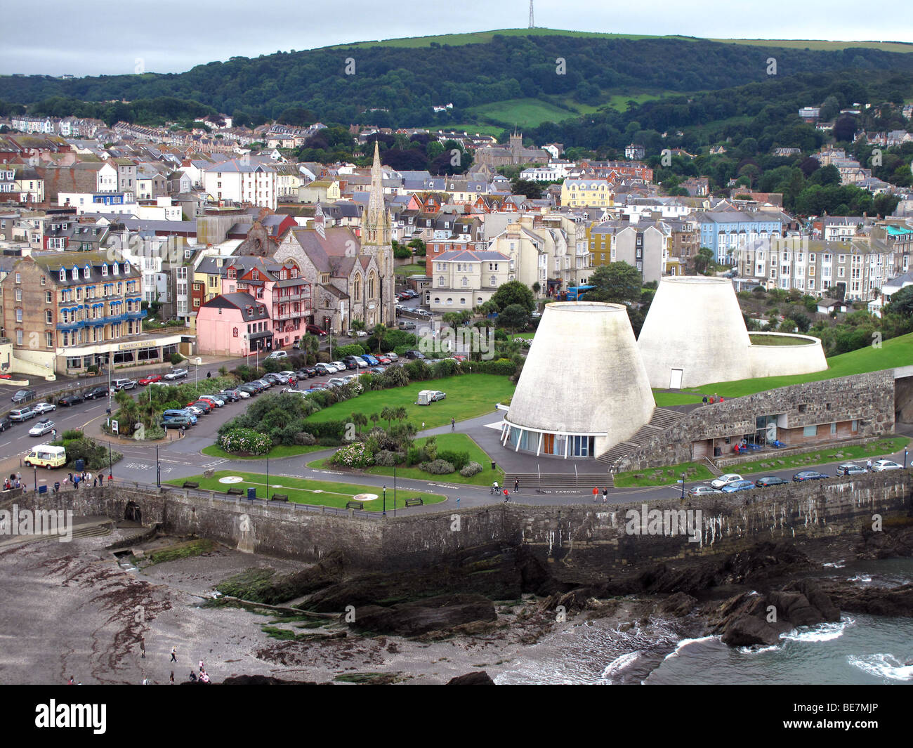 The North Devon Seaside Resort Town of Ilfracombe Stock Photo - Alamy