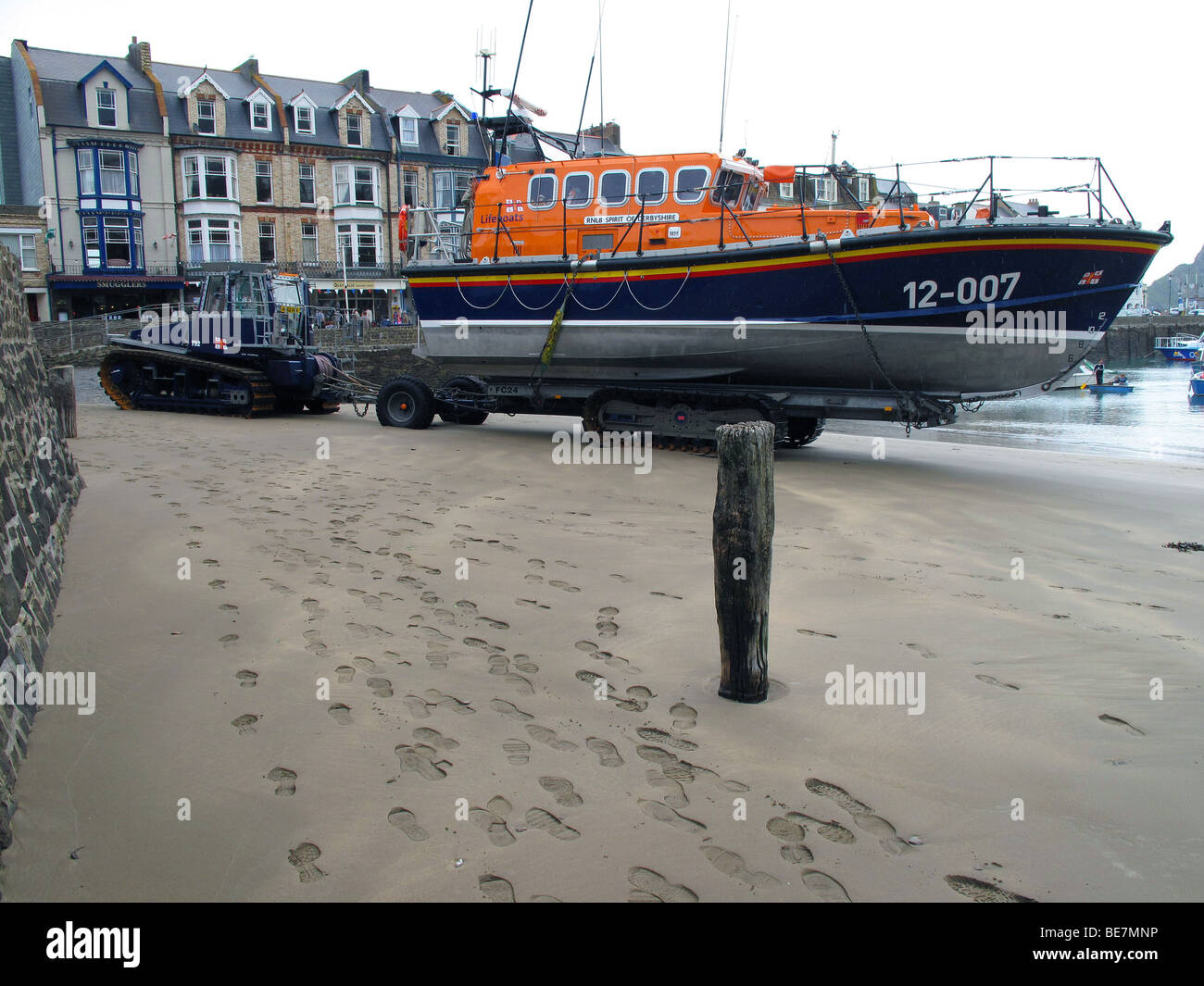 The Mersey class RNLI Lifeboat base out of Ilfracombe, North Devon ...