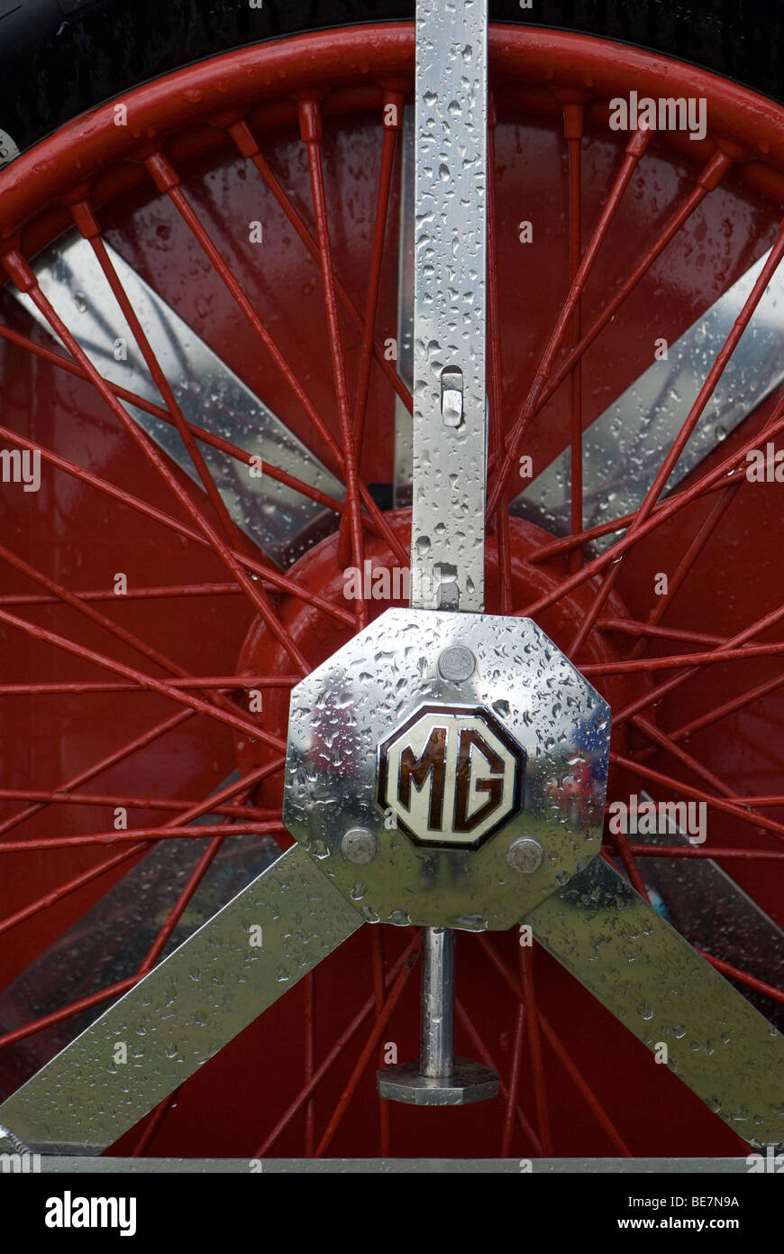 Classic Car Insignia Stock Photo - Alamy