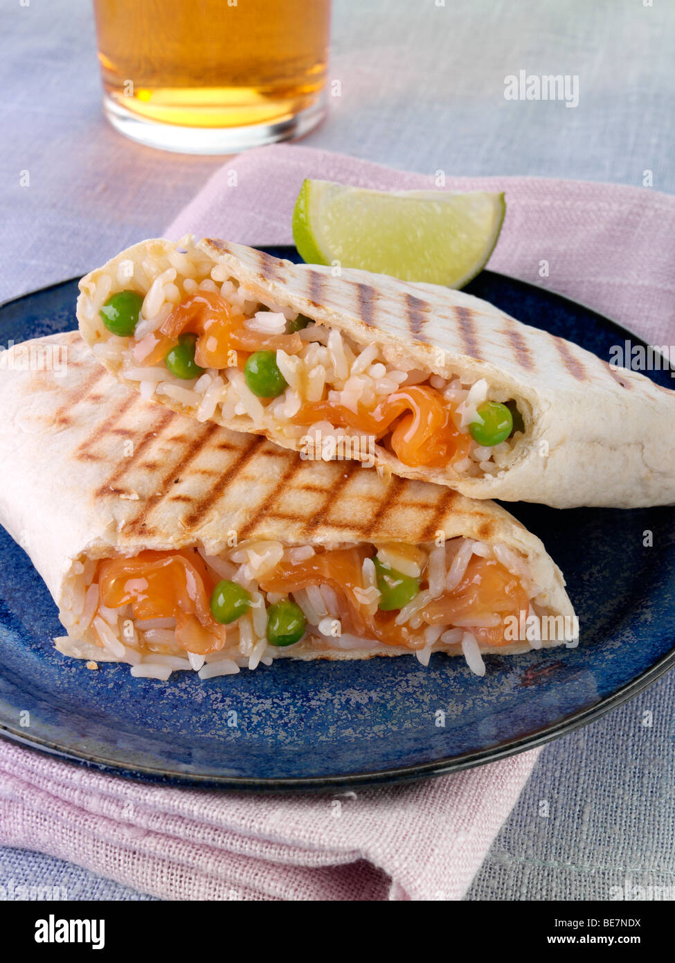 Wrap salmon hi-res stock photography and images - Alamy