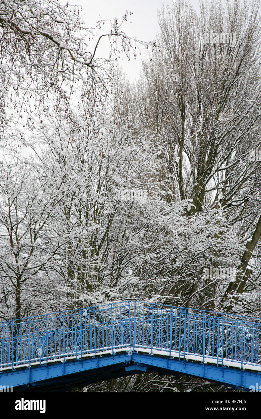 The Blue Bridge over the River Foss, York, North Yorkshire, Great ...
