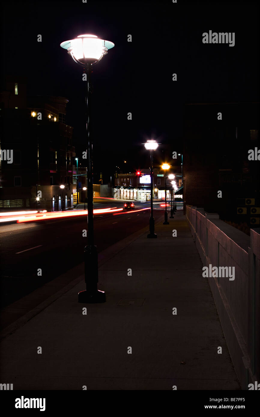 Night scene in Chattanooga Stock Photo - Alamy