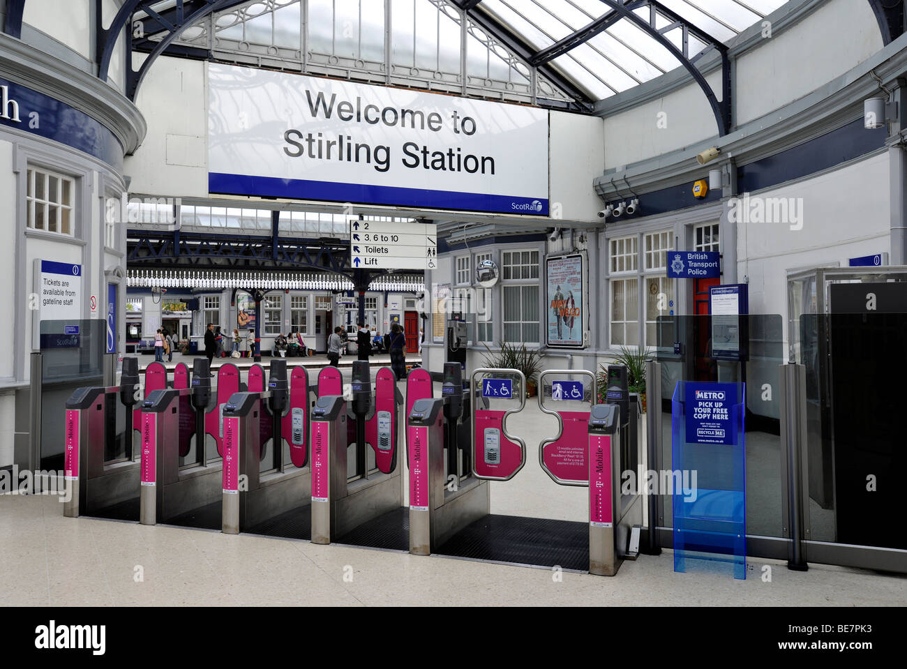 Automated Ticket Barrier High Resolution Stock Photography and Images ...