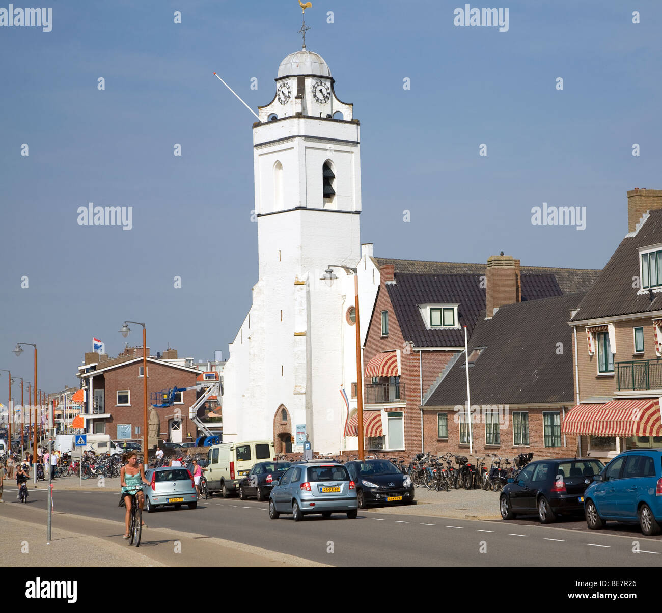 Old Church Oude Kerk Katwijk Holland Stock Photo - Alamy