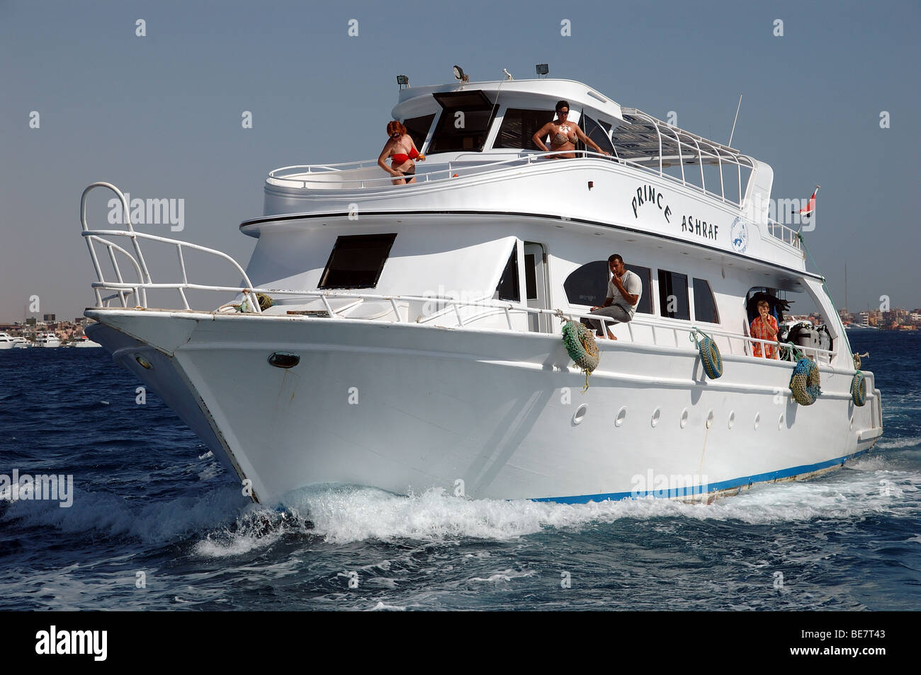 Boat, Red Sea, Egypt Stock Photo - Alamy