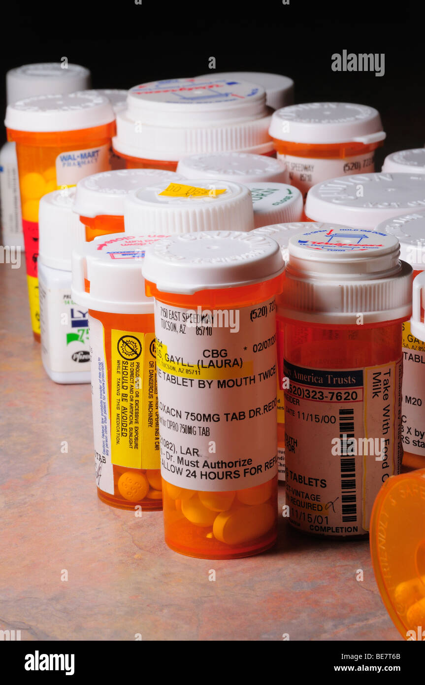 Prescription drugs and medications Stock Photo - Alamy