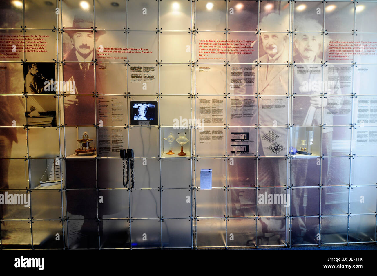 Interior of the Einstein house in Bern, Switzerland, where the famous ...
