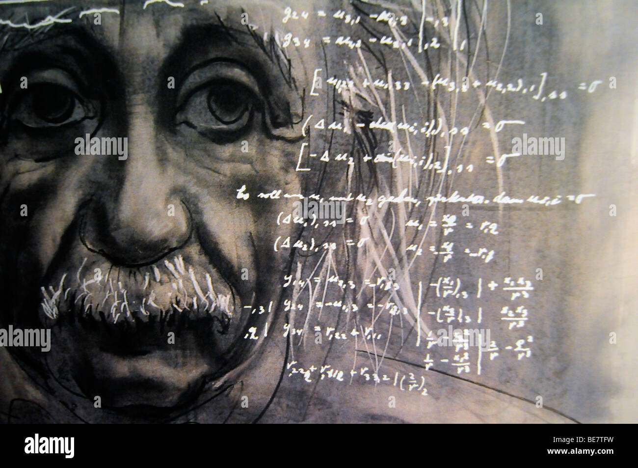 Interior of the Einstein house in Bern, Switzerland, where the famous ...