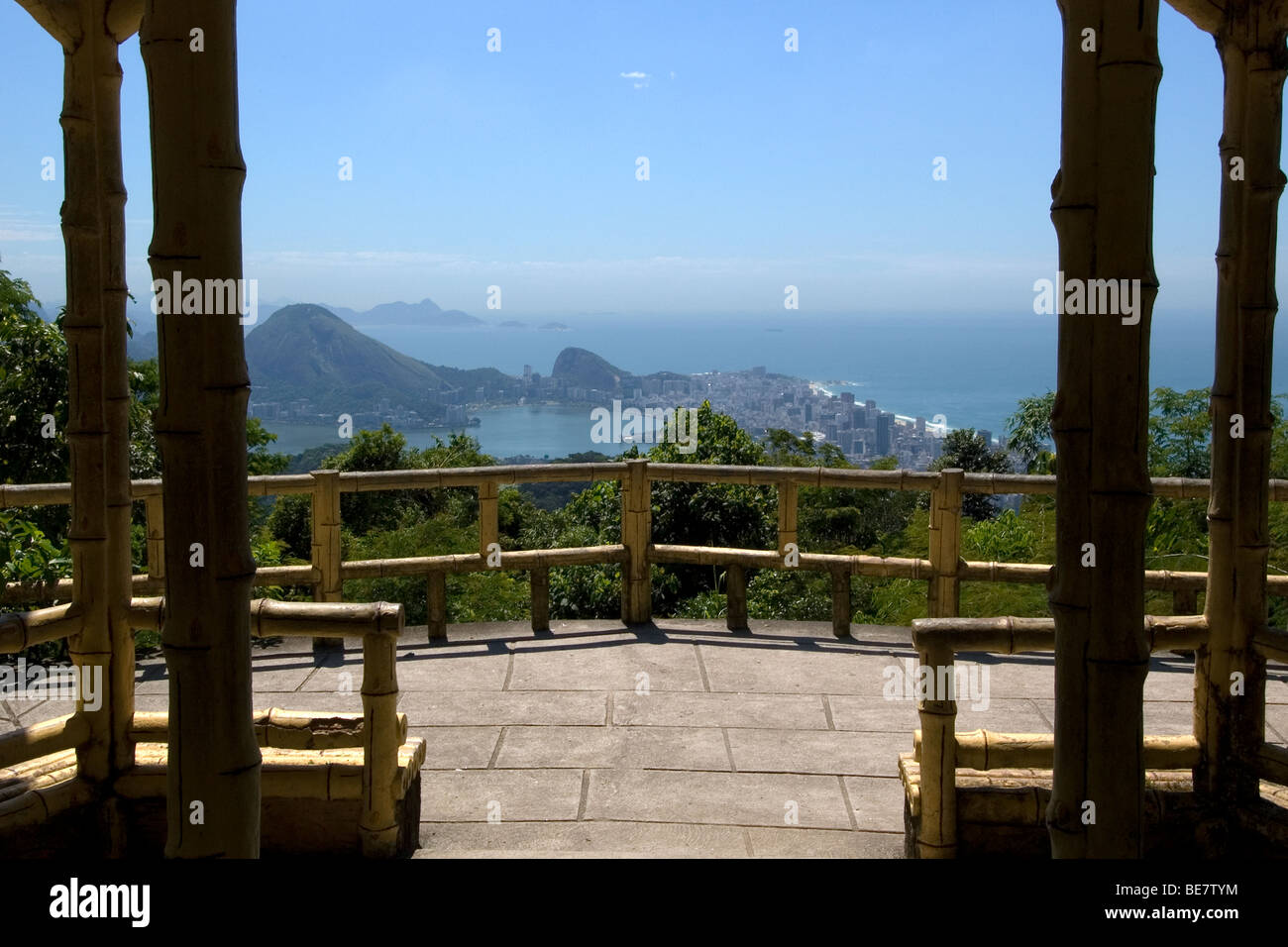 City view from Chinese Pagoda, Rio de Janeiro, Brazil Stock Photo - Alamy