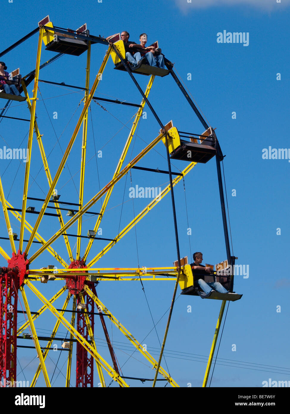 Fairground ride big wheel hi-res stock photography and images - Alamy