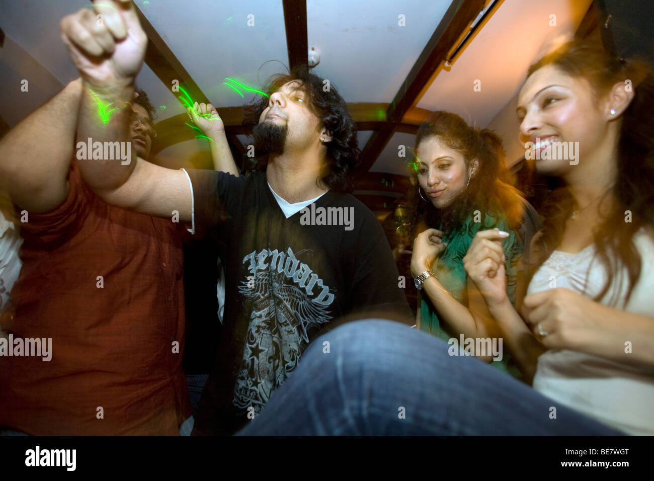 Indian women dancing nightclub in hi-res stock photography and images ...