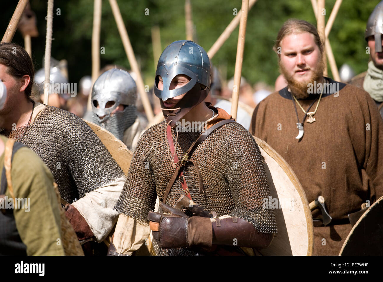 Medieval staff fight hi-res stock photography and images - Alamy