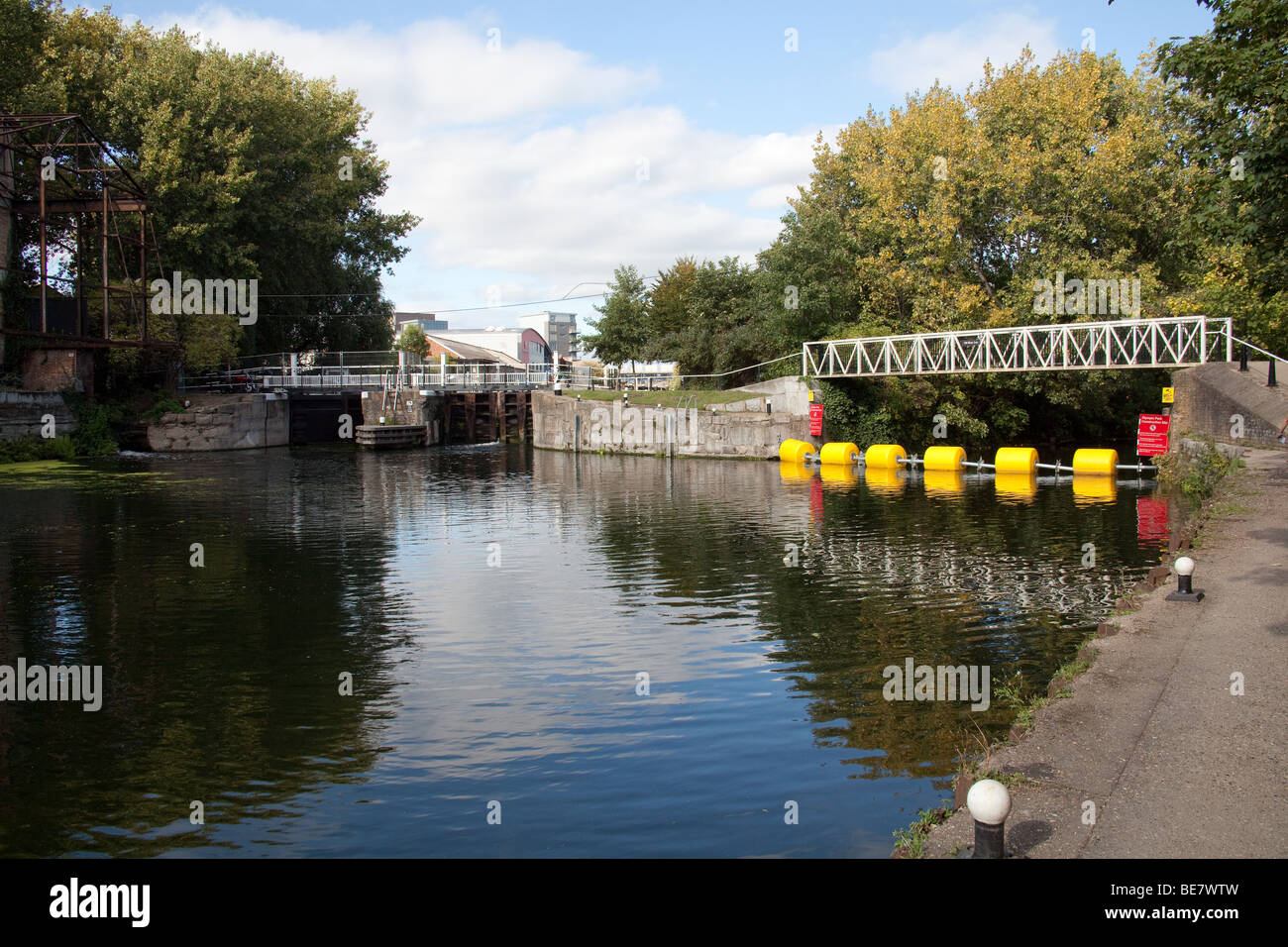 Old Ford Lock, River Lee Stratford, London, England Stock Photo - Alamy