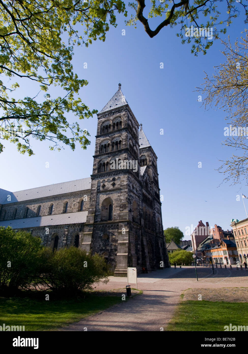 The Lunds Domkyrkan in Lund, Sweden Stock Photo - Alamy