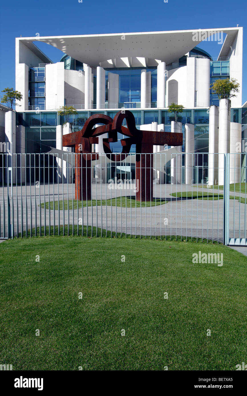 Berlin, the office of the German Federal Chancellor, the ...