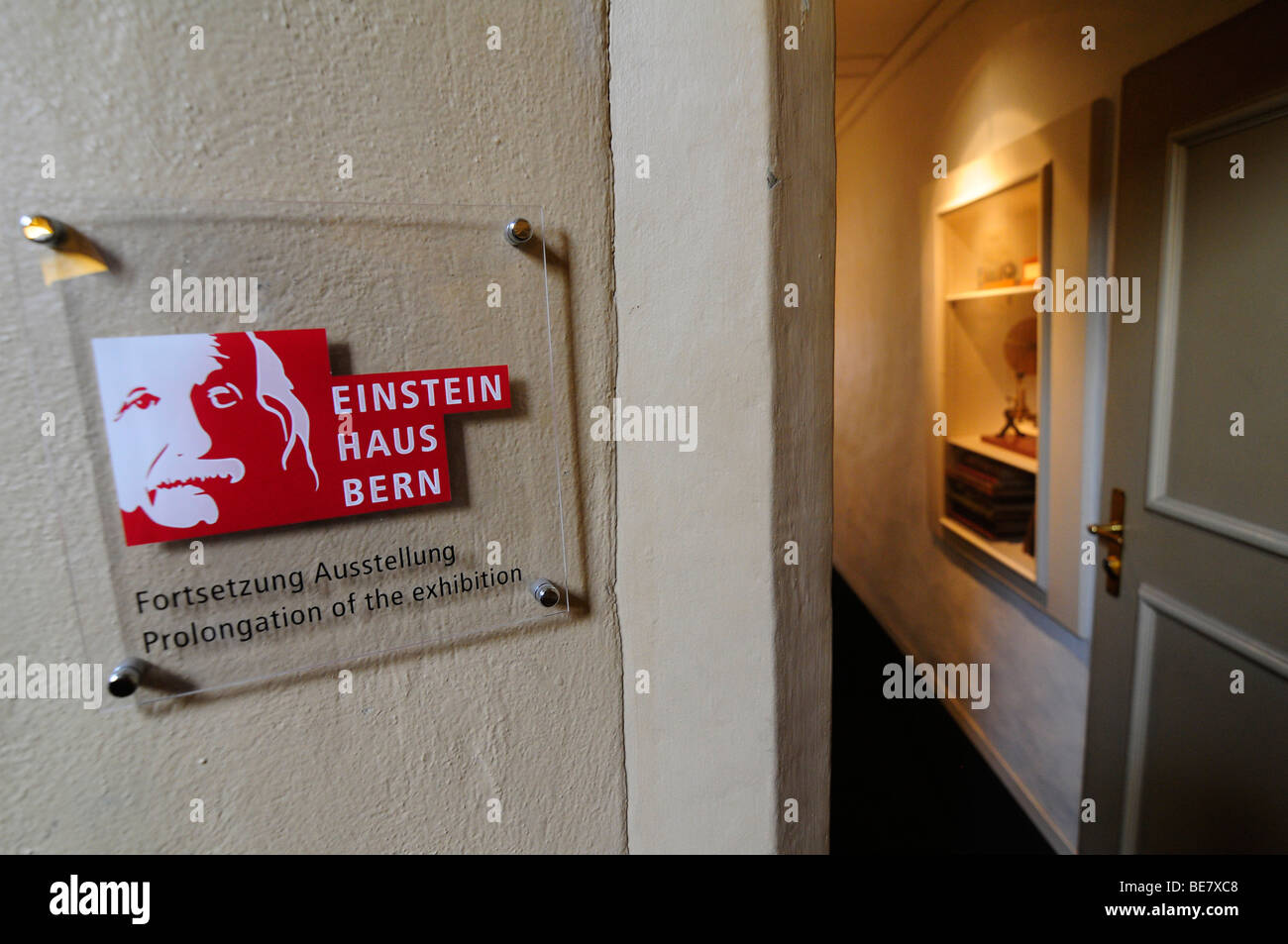 Interior of the Einstein house in Bern, Switzerland, where the famous ...